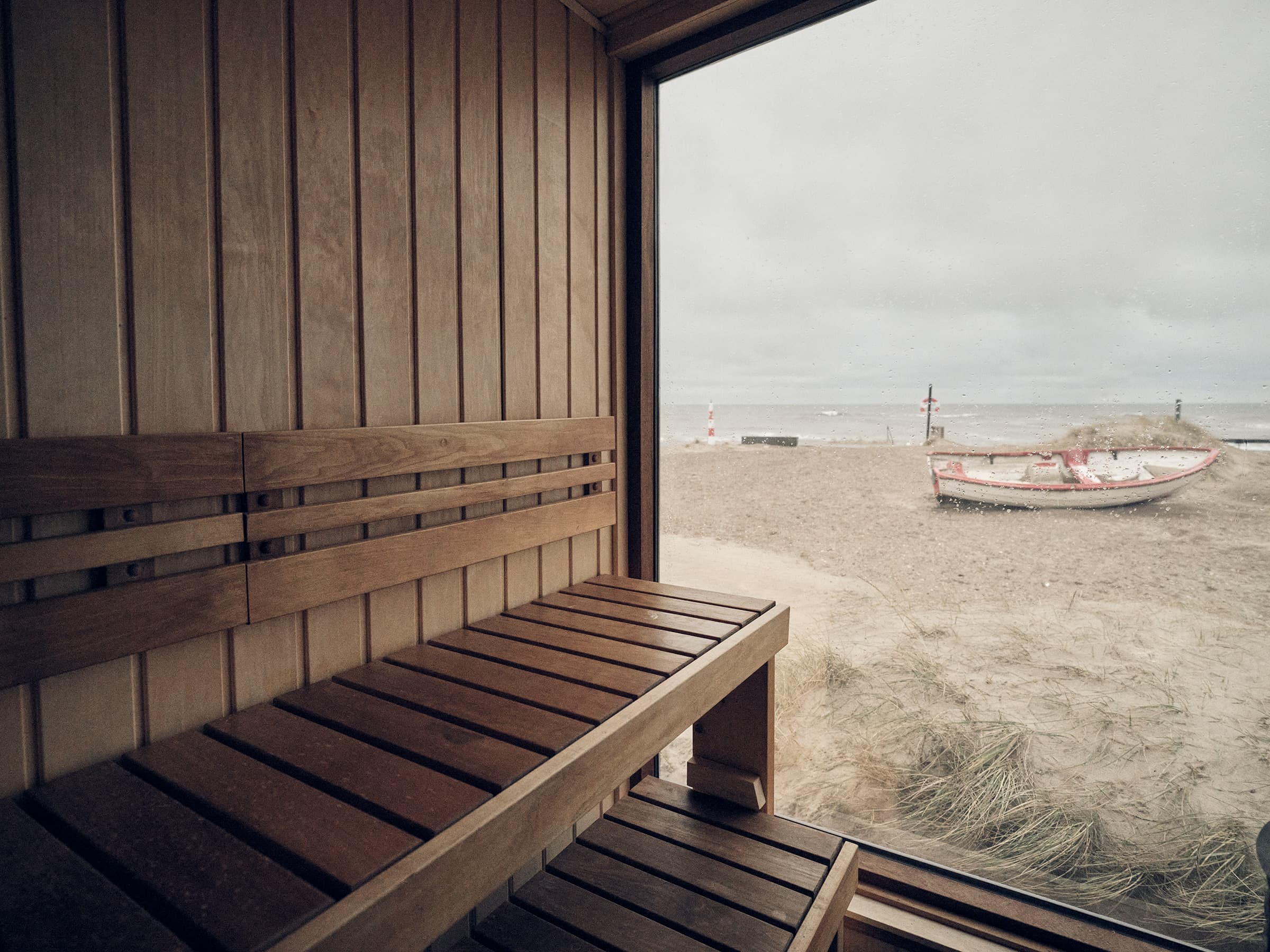 Badstue ved stranden i Klitmøller - Superwood.dk